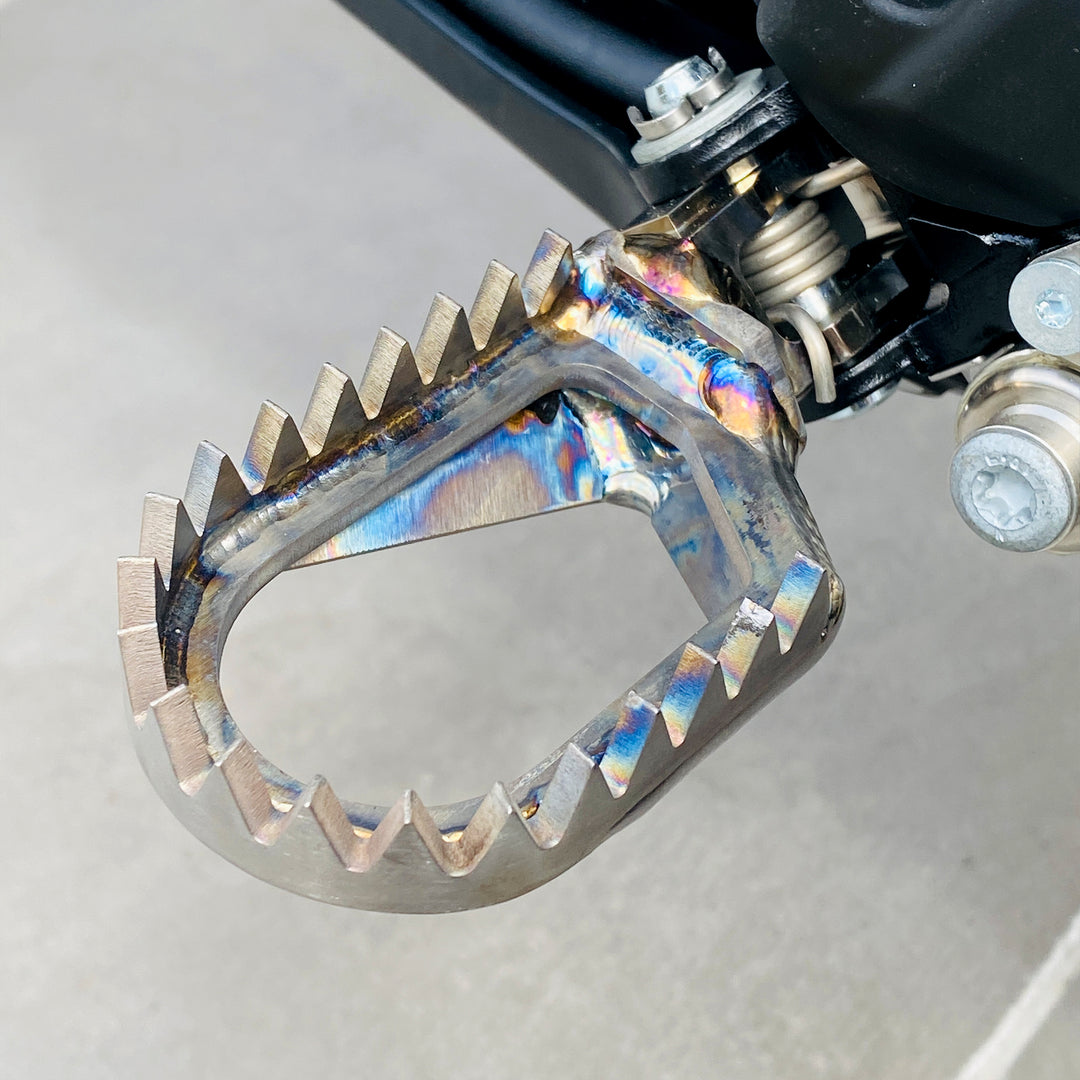 Footpegs Titanium – Enduro-Pro