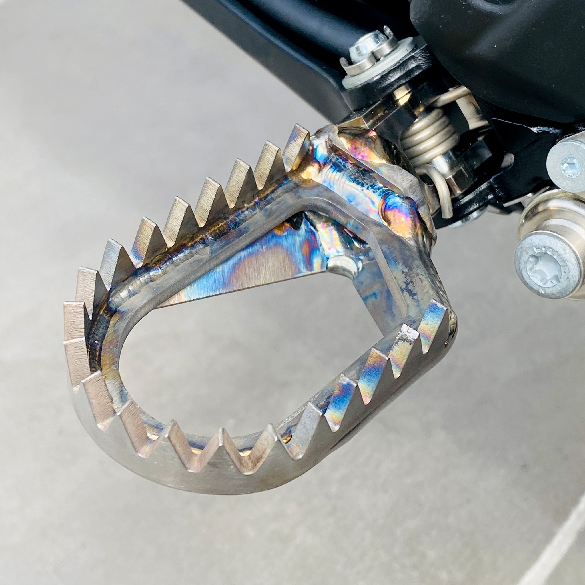 Footpegs Titanium – Enduro-Pro