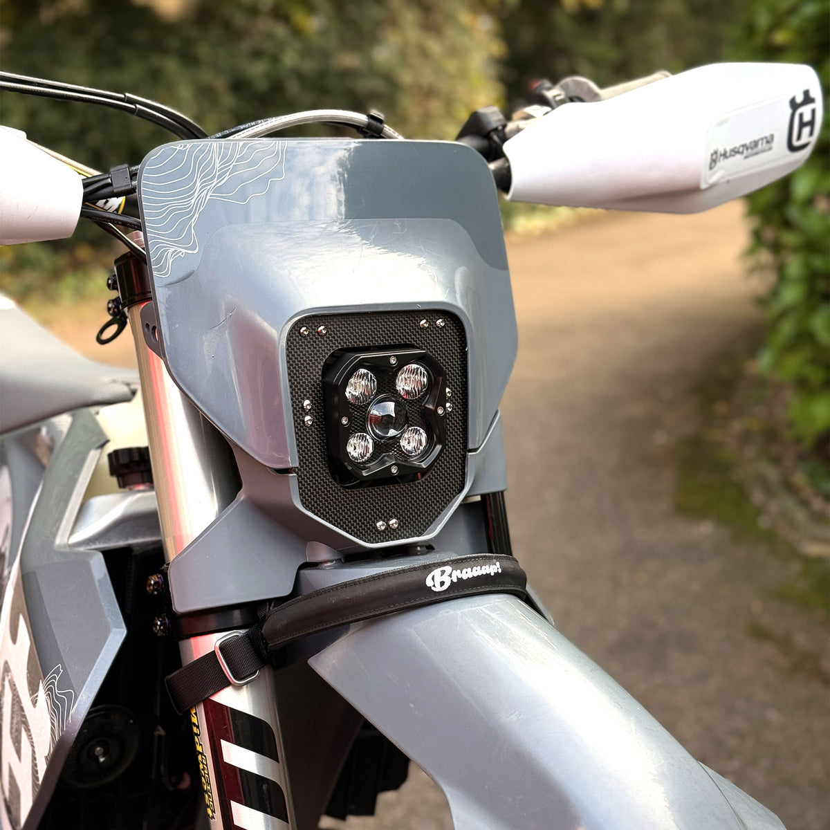 Carbon LED Headlight – Enduro-Pro